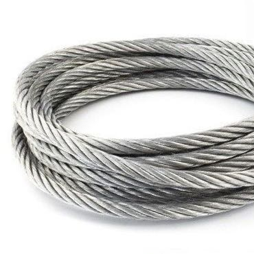 Galvanized Steel Messenger Cable Steel Towing Wire Rope Winch Wire Rope ...