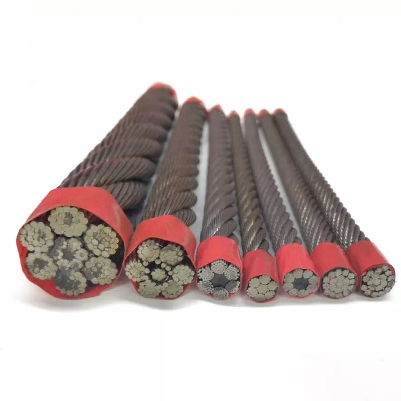 6*36WS+IWRC Wire Rope Steel Wire Rope UNGALVANIZED Diameter 30mm - Buy ...
