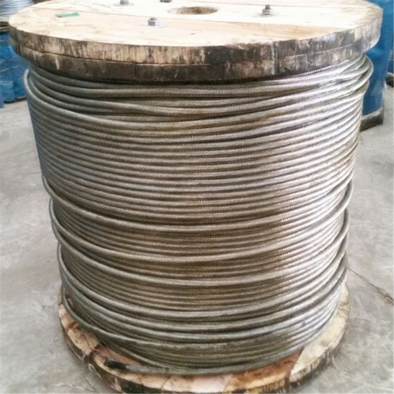Factory 6x37 18mm Ungalvanized Steel Wire Rope for Docks, Ships, Cables ...