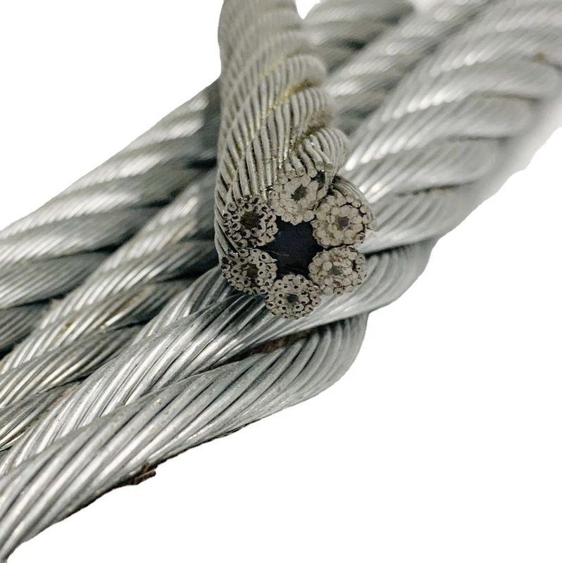 Crane Wire Rope 6*36 Iwrc Galvanized 22mm Eips - Buy Crane Wire Rope, 6 ...